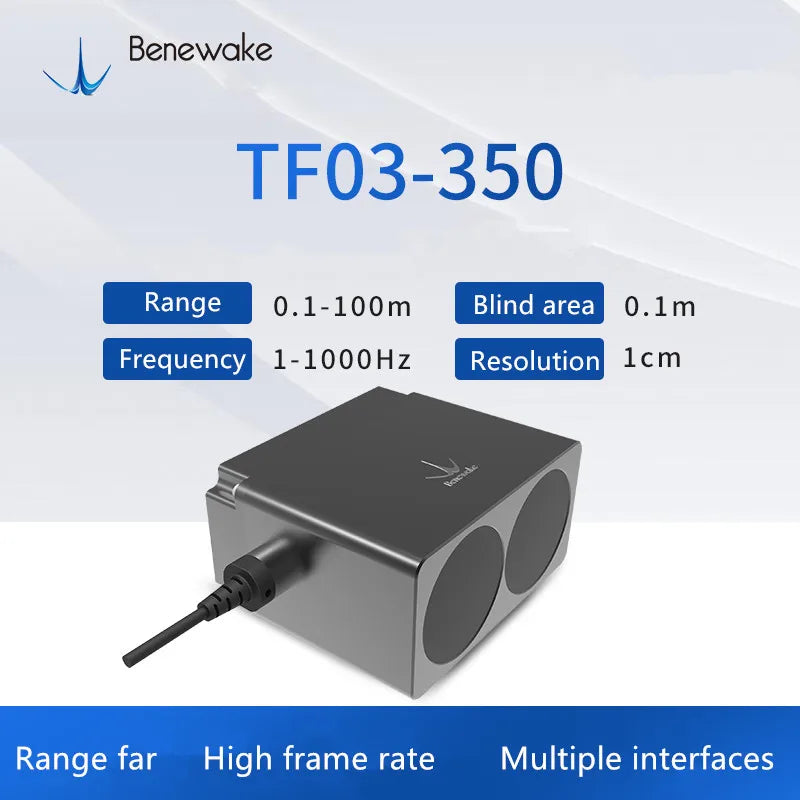 Benewake TF350 LiDAR – 350m Ultra-Long Range IP67 Industrial Sensor– Sensorlidar