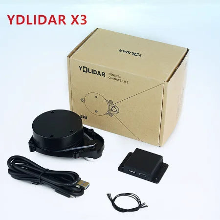 EAI YDLIDAR X3 and YDLIDAR X3 Pro Lidar TOF 360 degree Scanning Rangin– Sensorlidar