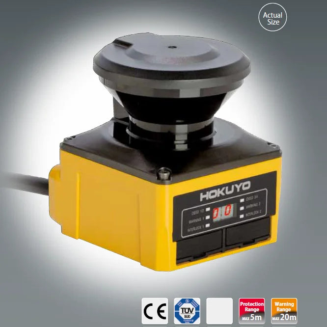 Protected area 270 range 2D Security Laser Scanner protection scanning ...