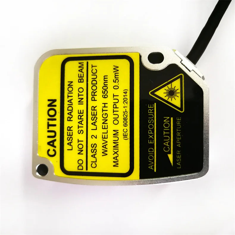 High precision 0.005mm laser displacement sensor analog 485 output Swi ...