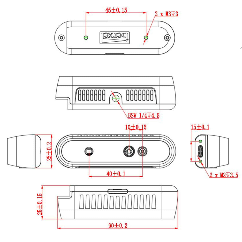 iHawk 100R 8M 3D Camera – High Precision Structured Light– Sensorlidar
